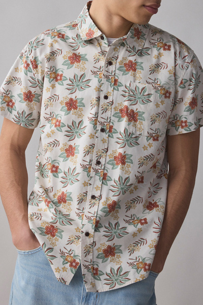 Katin Benji Patterned Short Sleeve Shirt | Urban Outfitters Canada