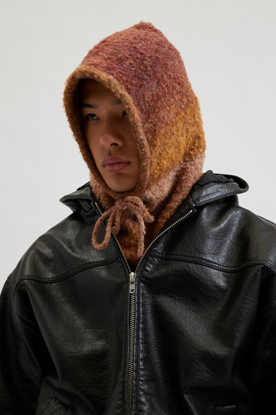 Ombre Knit Adjustable Balaclava Hood | Urban Outfitters Canada