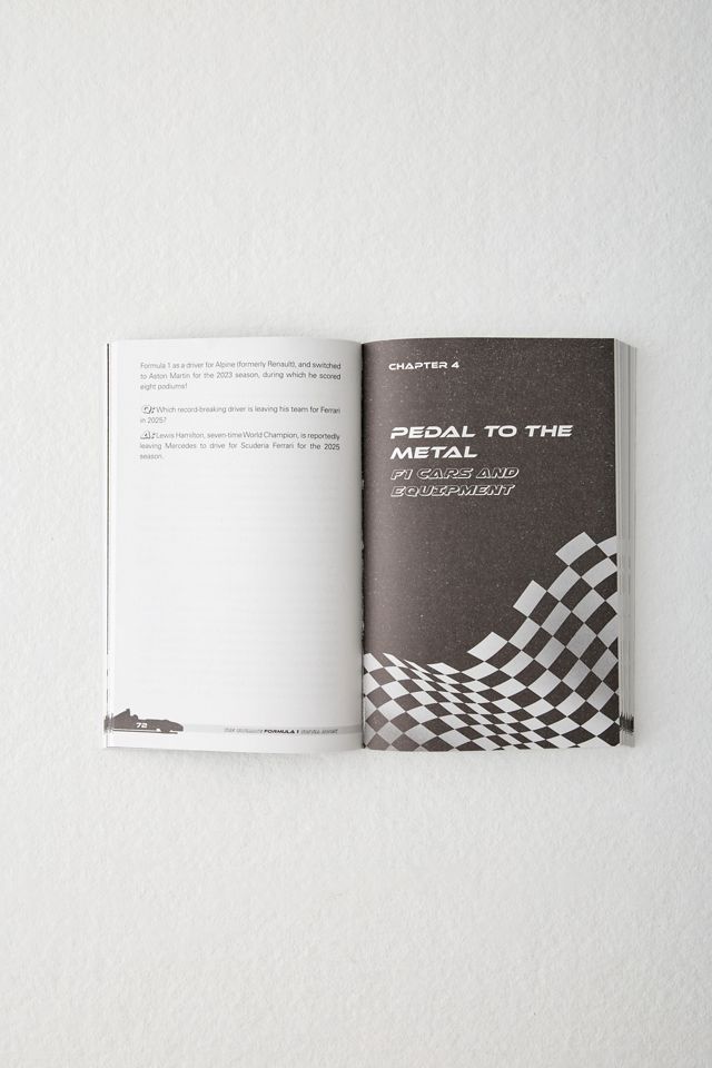The Ultimate Formula 1 Trivia Book By Bernadette Johnson | Urban Outfitters