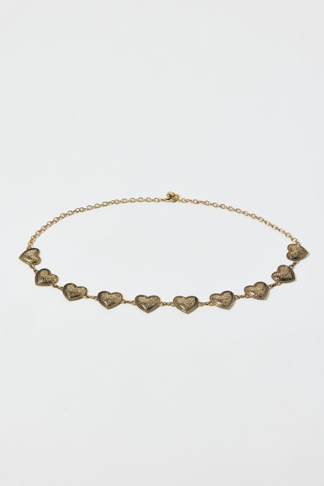 Western Heart Chain Belt | Urban Outfitters