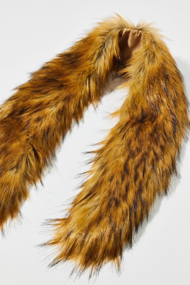 Faux Fur Collar Scarf | Urban Outfitters