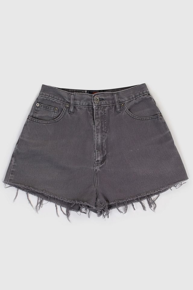 Vintage 90s Grey Denim Capri Shorts | Urban Outfitters