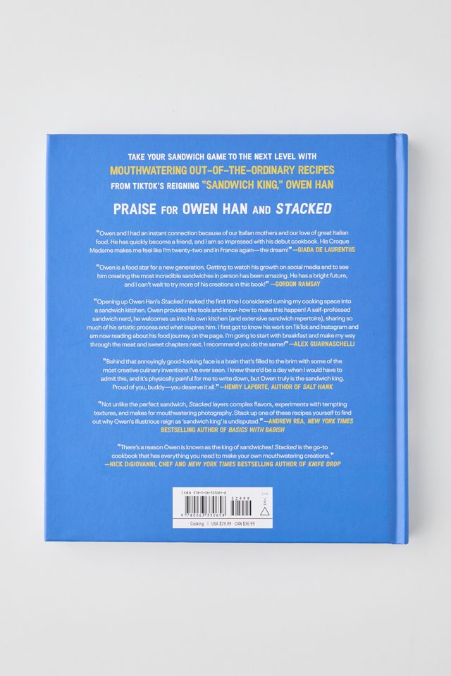 Stacked: The Art Of The Perfect Sandwich By Owen Han | Urban Outfitters