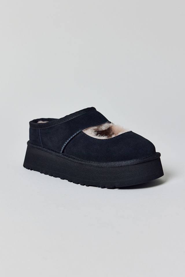 UGG Women's Bea Shearling Platform Mary Jane Shoe | Urban Outfitters Canada