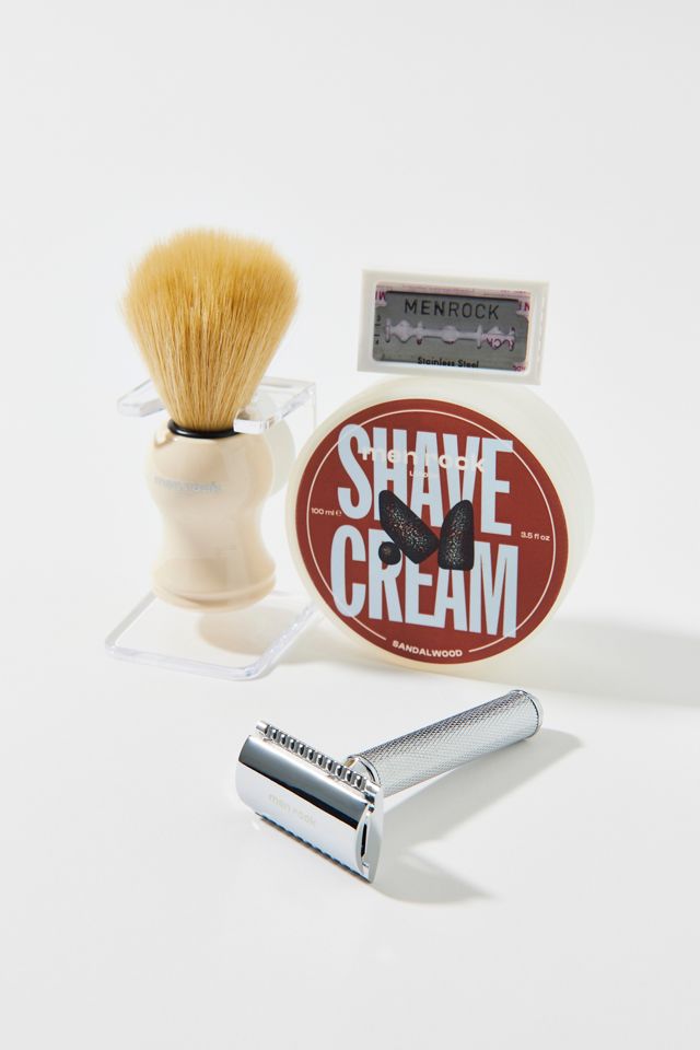 Men Rock The Life Shaver Sandalwood Ultimate Shaving Kit | Urban Outfitters