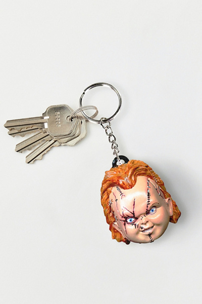 Child's Play Seed of Chucky Chucky Head Halloween Key Chain | Urban ...