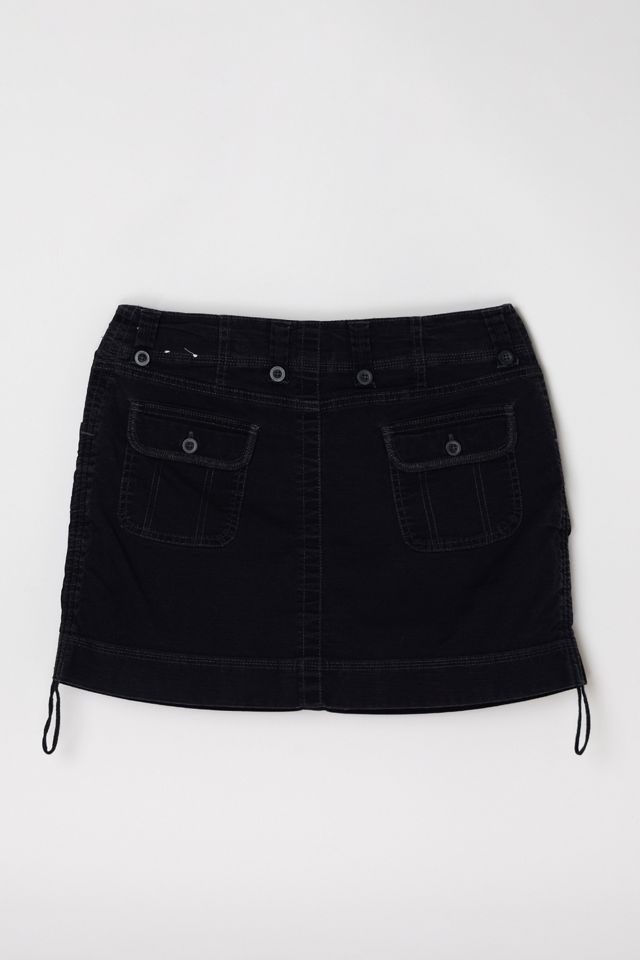 Vintage Y2k Black Cargo Mini Skort | Urban Outfitters