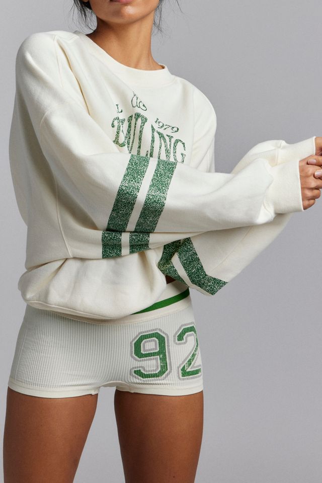 BDG Tasha Bowling Graphic Crew Neck Pullover | Urban Outfitters