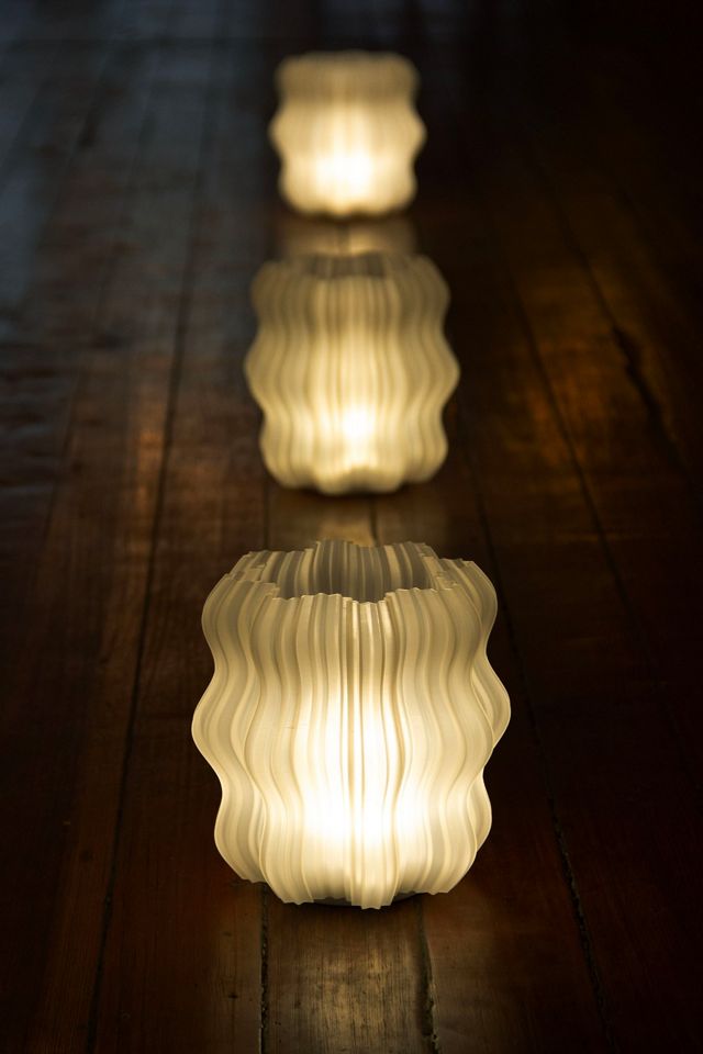 Wooj Design The Cordless Mini Wavy Lamp | Urban Outfitters