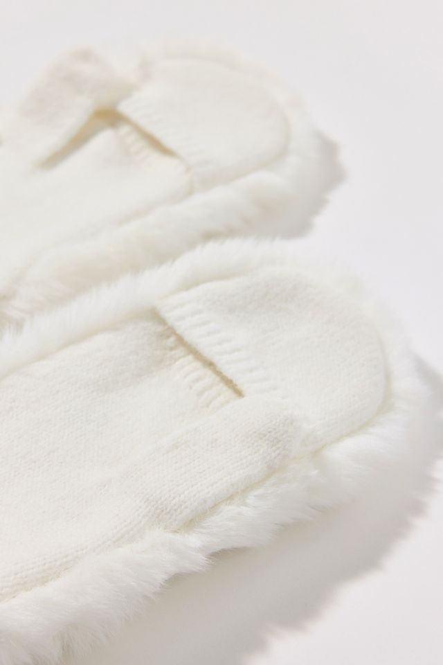 Fuzzy Faux Fur Convertible Mitten | Urban Outfitters