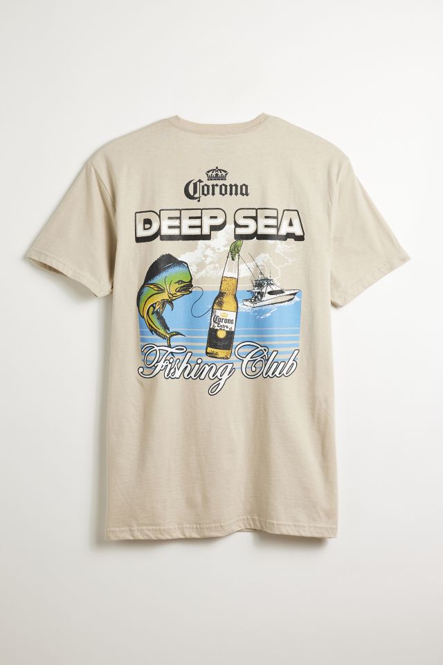 Corona Deep Sea Fishing Graphic Tee | Urban Outfitters Canada