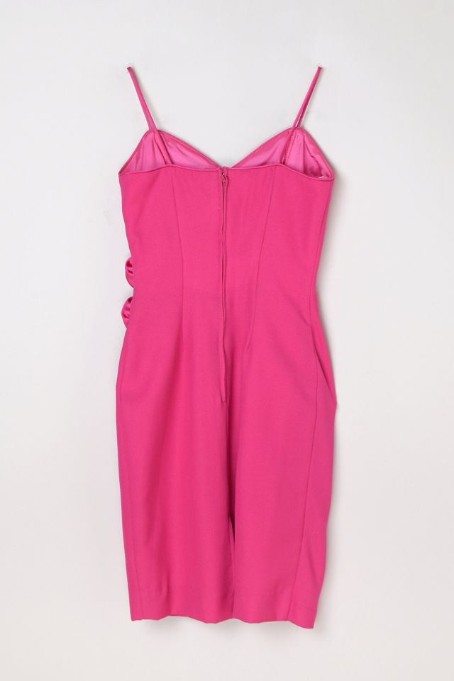 Vintage Y2k Pink Spaghetti Strap Midi Dress | Urban Outfitters