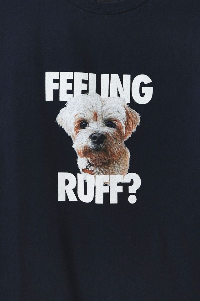 Feeling Ruff Short Sleeve Cotton Graphic Tee | Urban Outfitters