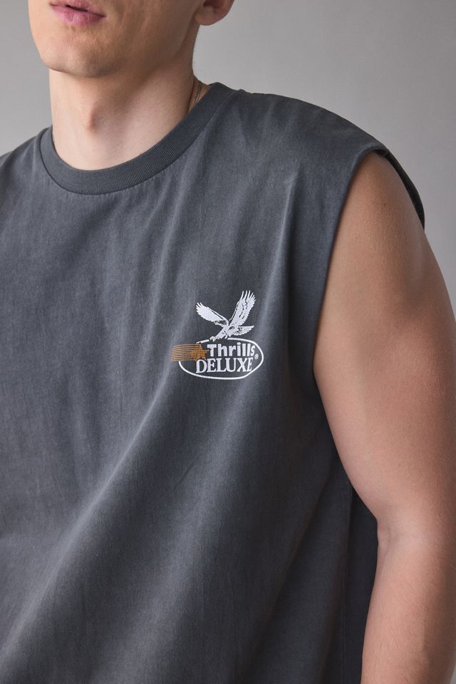 THRILLS Deluxe Graphic Muscle Tee | Urban Outfitters