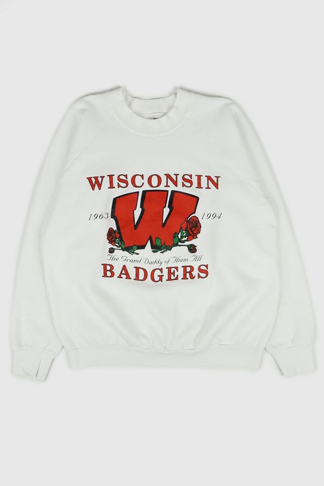 Vintage Wisconsin Badgers Crewneck | Urban Outfitters