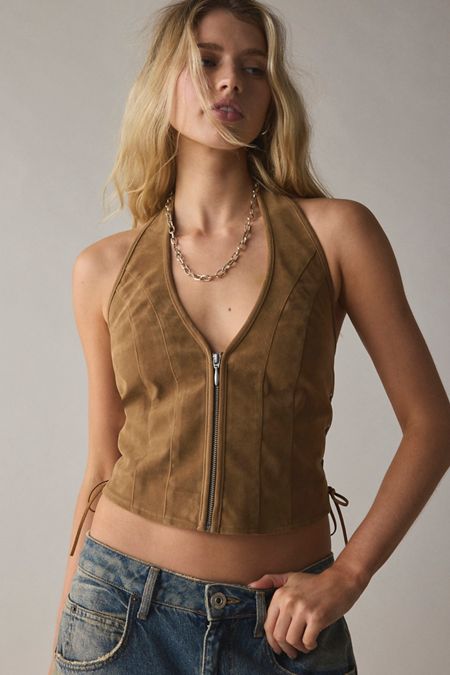 Lioness Allure Tied Vest | Urban Outfitters Lioness Allure Tied Vest | Urban Outfitters