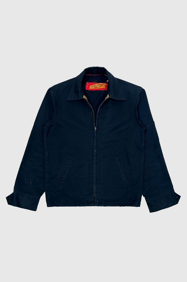 Vintage 1960’s Thrashed Workwear Zip Garage Jacket | Urban Outfitters