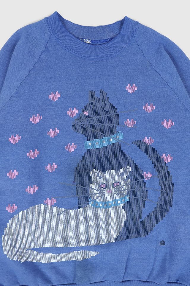 Vintage Cat Crewneck | Urban Outfitters