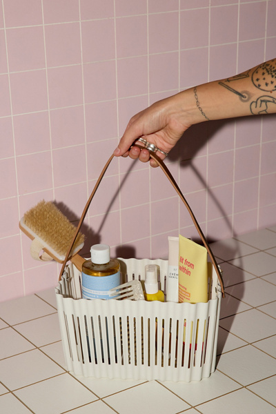 Fluted Storage Basket | Urban Outfitters