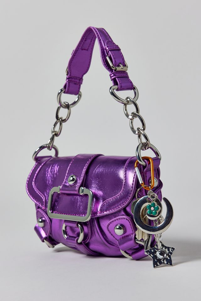Silence + Noise Jenn Metallic Shoulder Bag | Urban Outfitters