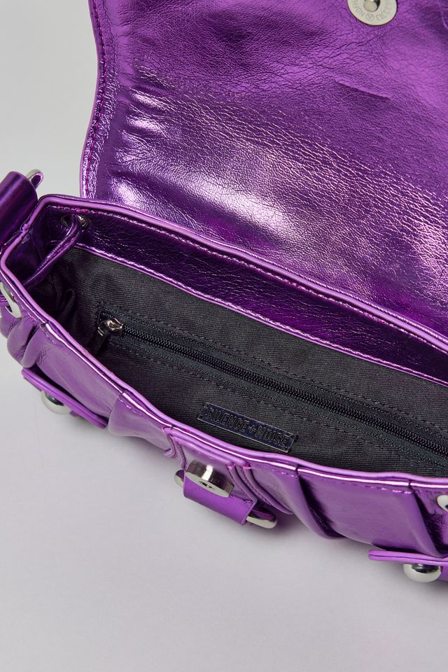 Silence + Noise Jenn Metallic Shoulder Bag | Urban Outfitters