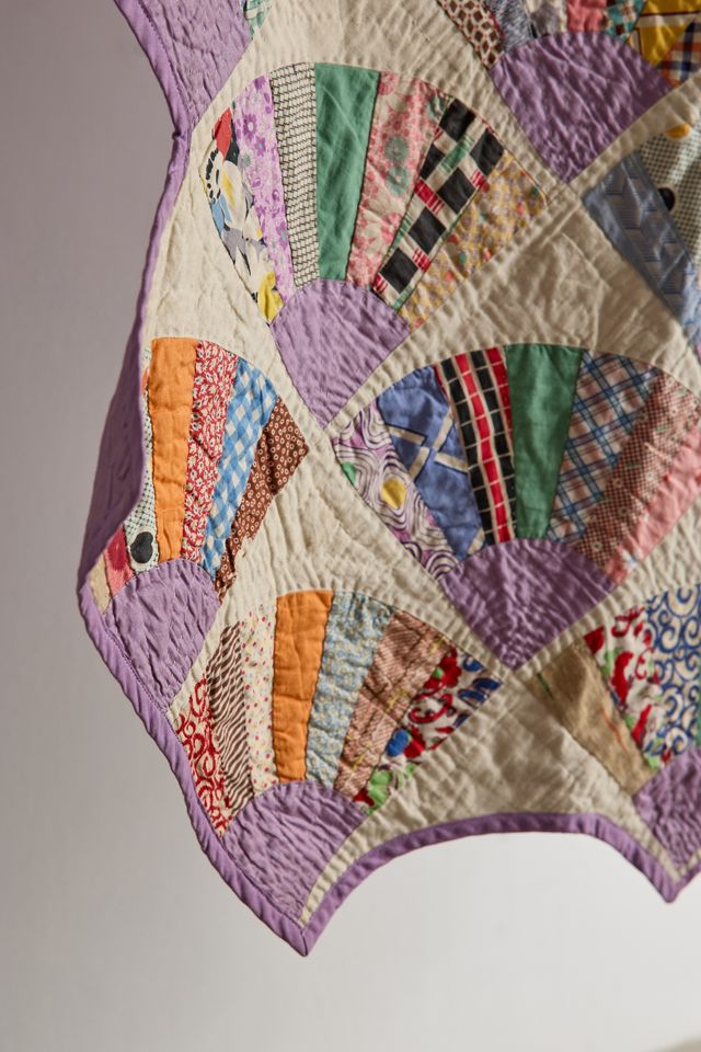 Vintage Patchwork Fan Quilt | Urban Outfitters