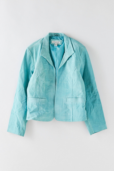 Vintage Open Front Leather Jacket | Urban Outfitters