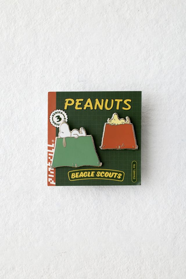 Pintrill Peanuts Snoopy & Woodstock Enamel Pin Set | Urban Outfitters