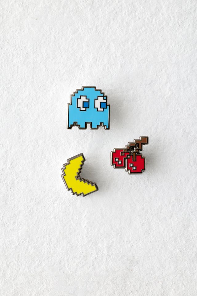 Pintrill Pac-Man Enamel Pin Set | Urban Outfitters
