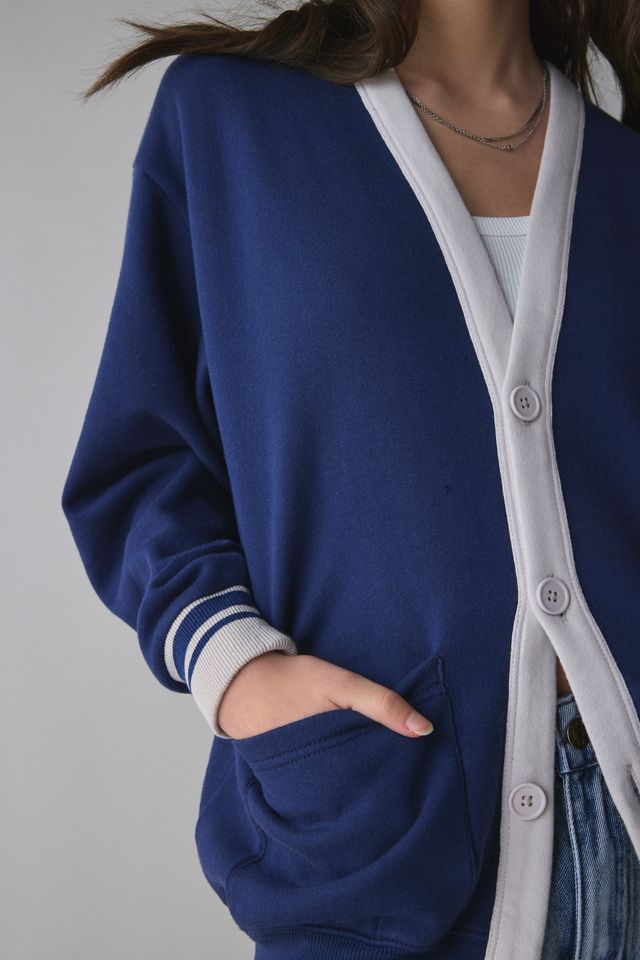 BDG Chad Contrast Trim Cardigan | Urban Outfitters