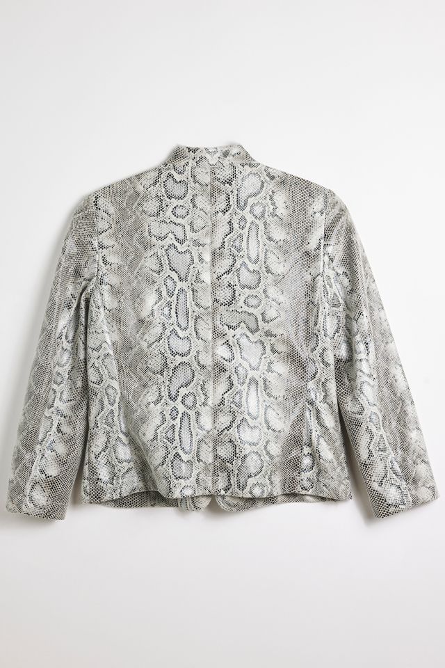 Vintage Faux Snakeskin Jacket | Urban Outfitters