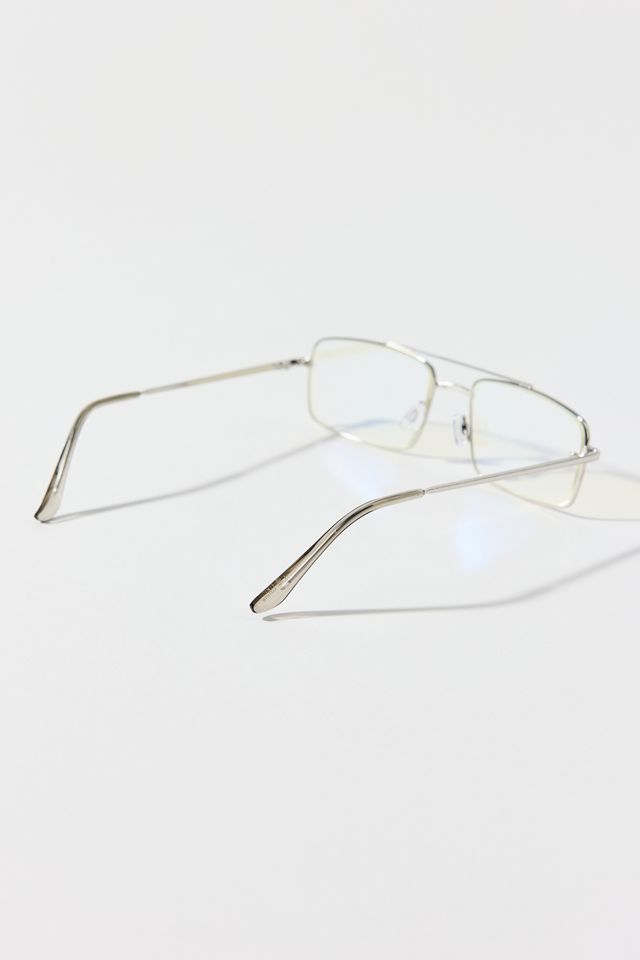 Kendall Metal Aviator Readers | Urban Outfitters