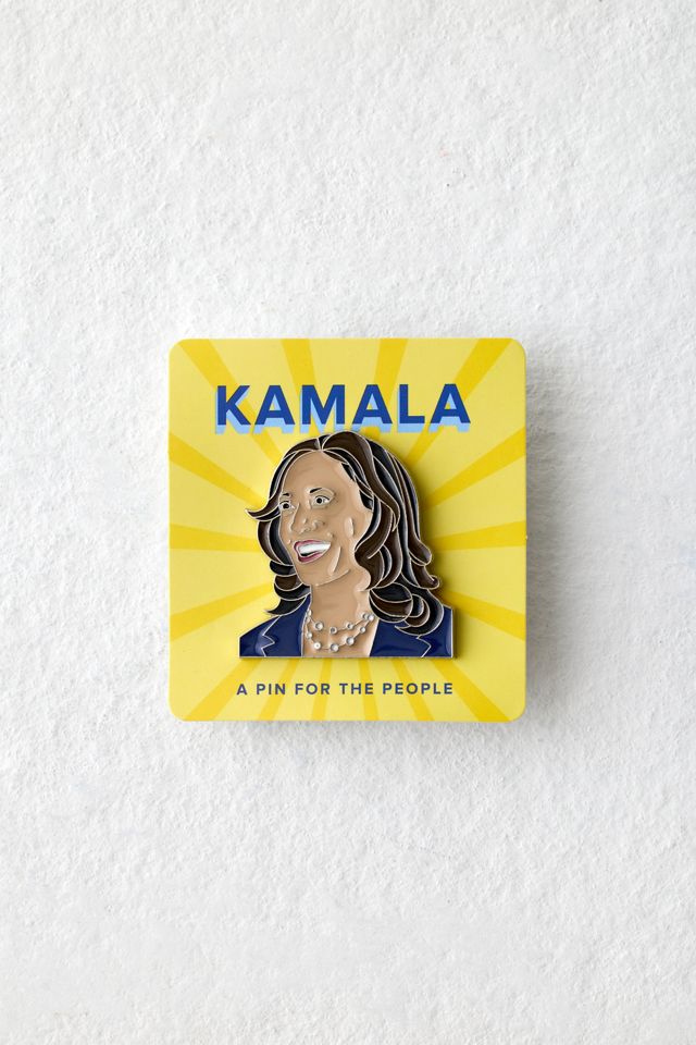 Kamala Harris Enamel Pin | Urban Outfitters