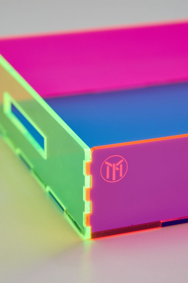 Neon Acrylic Desk Tray | Urban Outfitters