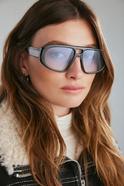 Ace Chunky Plastic Aviator Sunglasses | Urban Outfitters