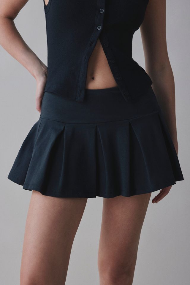 Out From Under Prep School Pleated Micro Mini Skort | Urban Outfitters ...