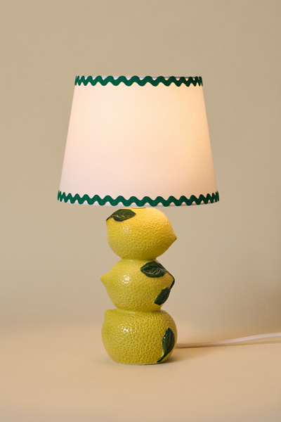 Stacked Lemon Ceramic Table Lamp | Urban Outfitters