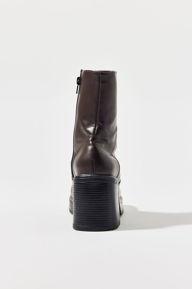 Vintage Leather Platform Boot | Urban Outfitters