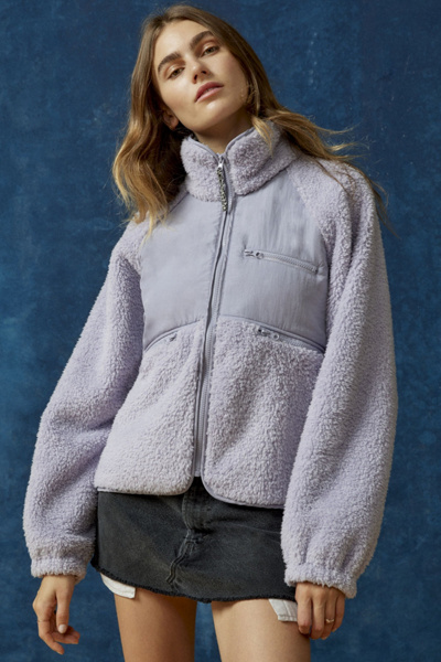 BDG Chuck Fleece Zip-Up Jacket | Urban Outfitters