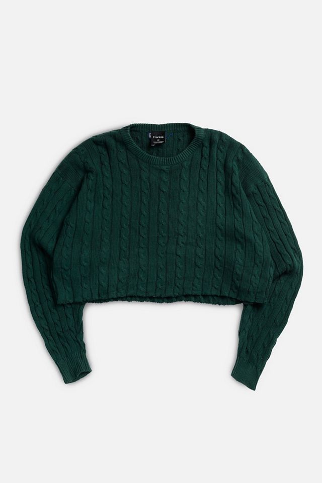 Frankie Collective Rework Crop Knit Sweater 088 | Urban Outfitters