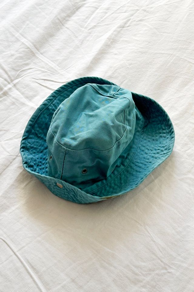Vintage GAP Teal Turquoise Snap Bucket Hat | Urban Outfitters