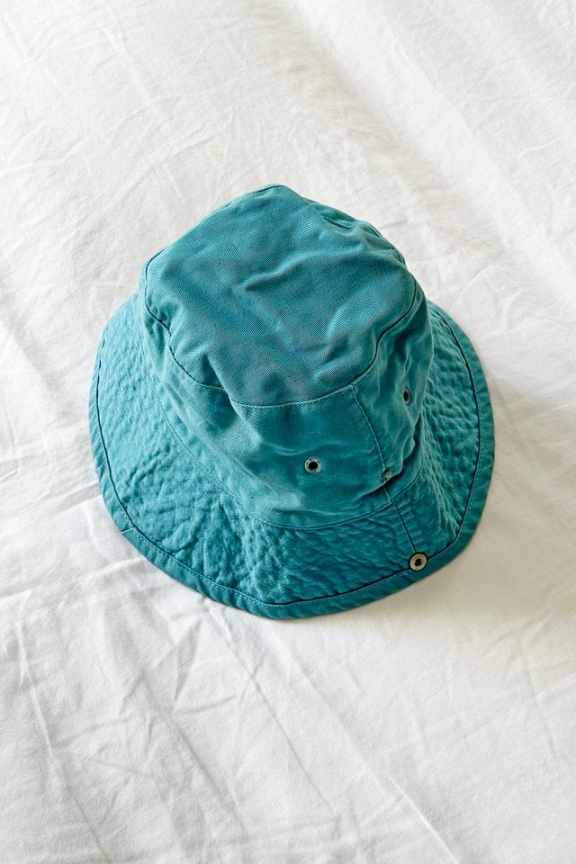 Vintage GAP Teal Turquoise Snap Bucket Hat | Urban Outfitters