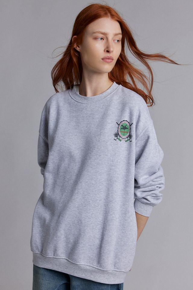 Tranquility Golf Graphic Crew Neck Pullover | Urban Outfitters