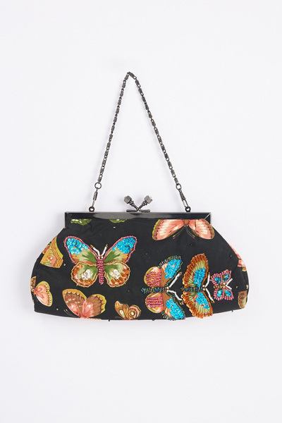 Vintage Beaded Butterfly Purse | Urban Outfitters