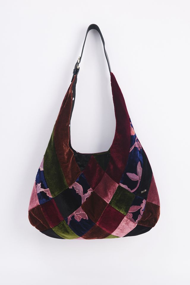 Vintage Patchwork Velvet Bag | Urban Outfitters