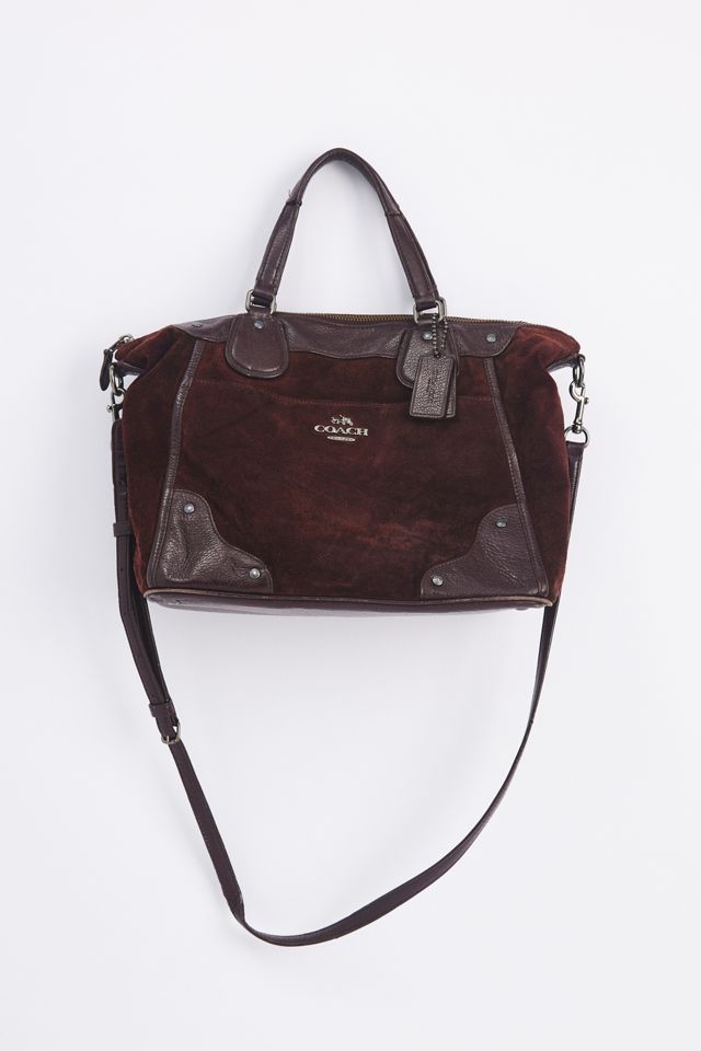 Vintage Coach Suede Purse | Urban Outfitters
