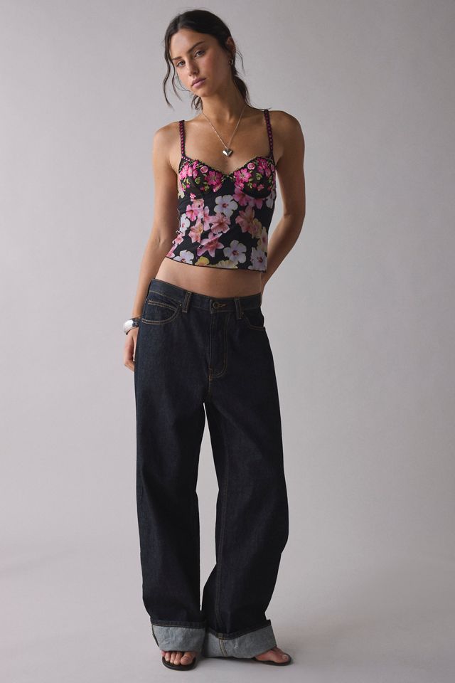 Out From Under Louella Embroidered Floral Underwire Cami | Urban Outfitters