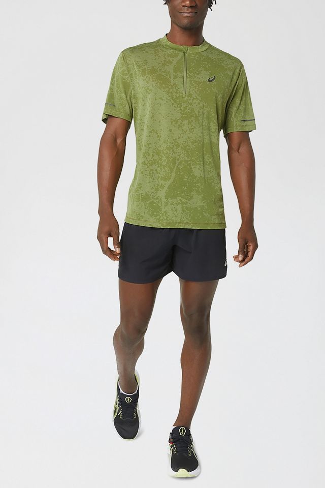 ASICS Metarun Pattern 1/2 Zip Running T-Shirt | Urban Outfitters