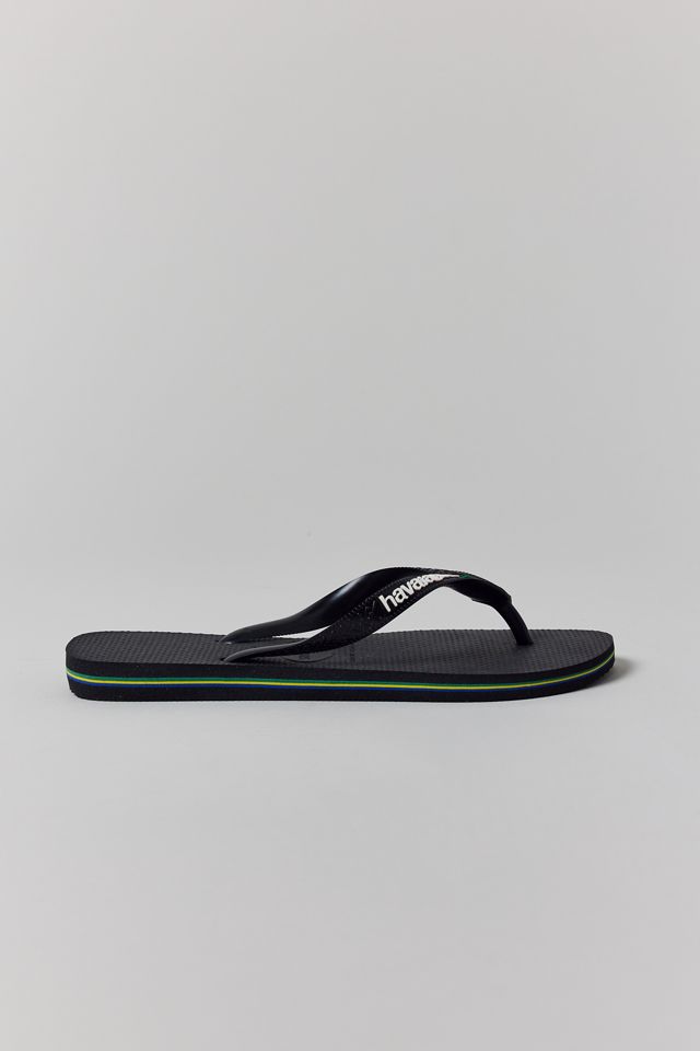 Havaianas Men's Brazil Logo Flip Flop Sandals | Urban Outfitters