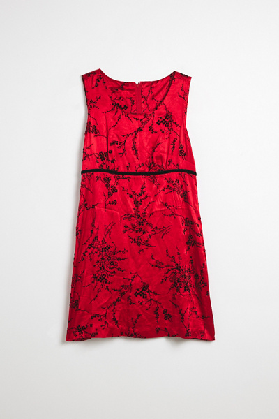 Vintage Patterned Mini Dress | Urban Outfitters